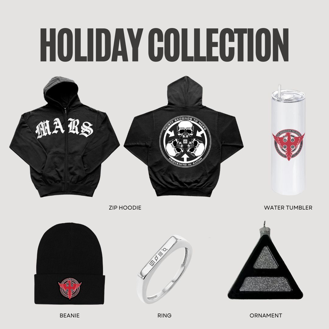 Mars Holiday Gift Guide – Thirty Seconds To Mars Store