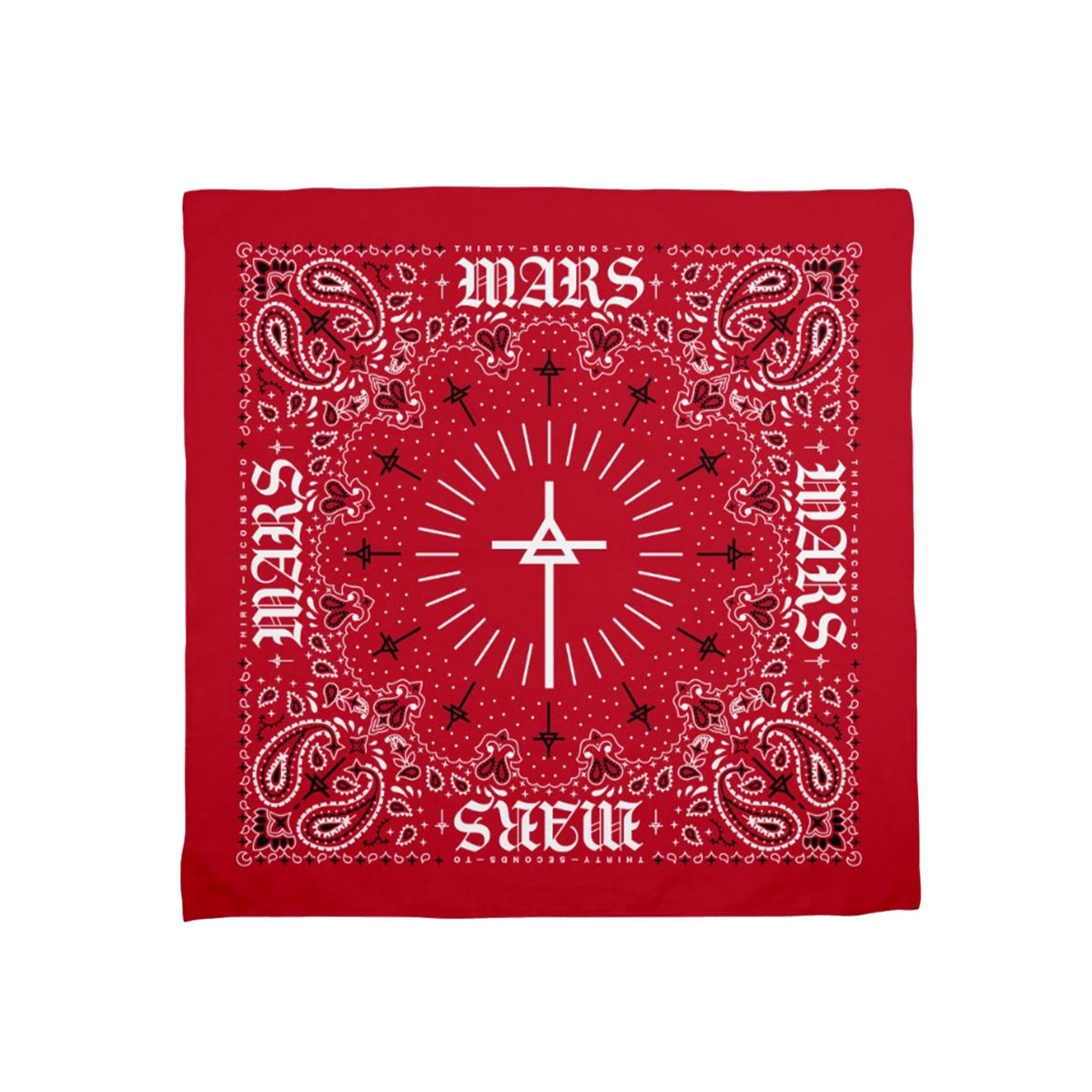 MARS Circular Triad Bandana – Thirty Seconds To Mars Store
